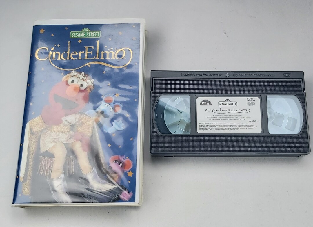Vintage Cinderelmo 2000 VHS Tape, Clamshell Case Good - Etsy