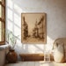 Sepia Historical Architecture ~ PHYSICAL Giclée Fine Art Print - Ready ...