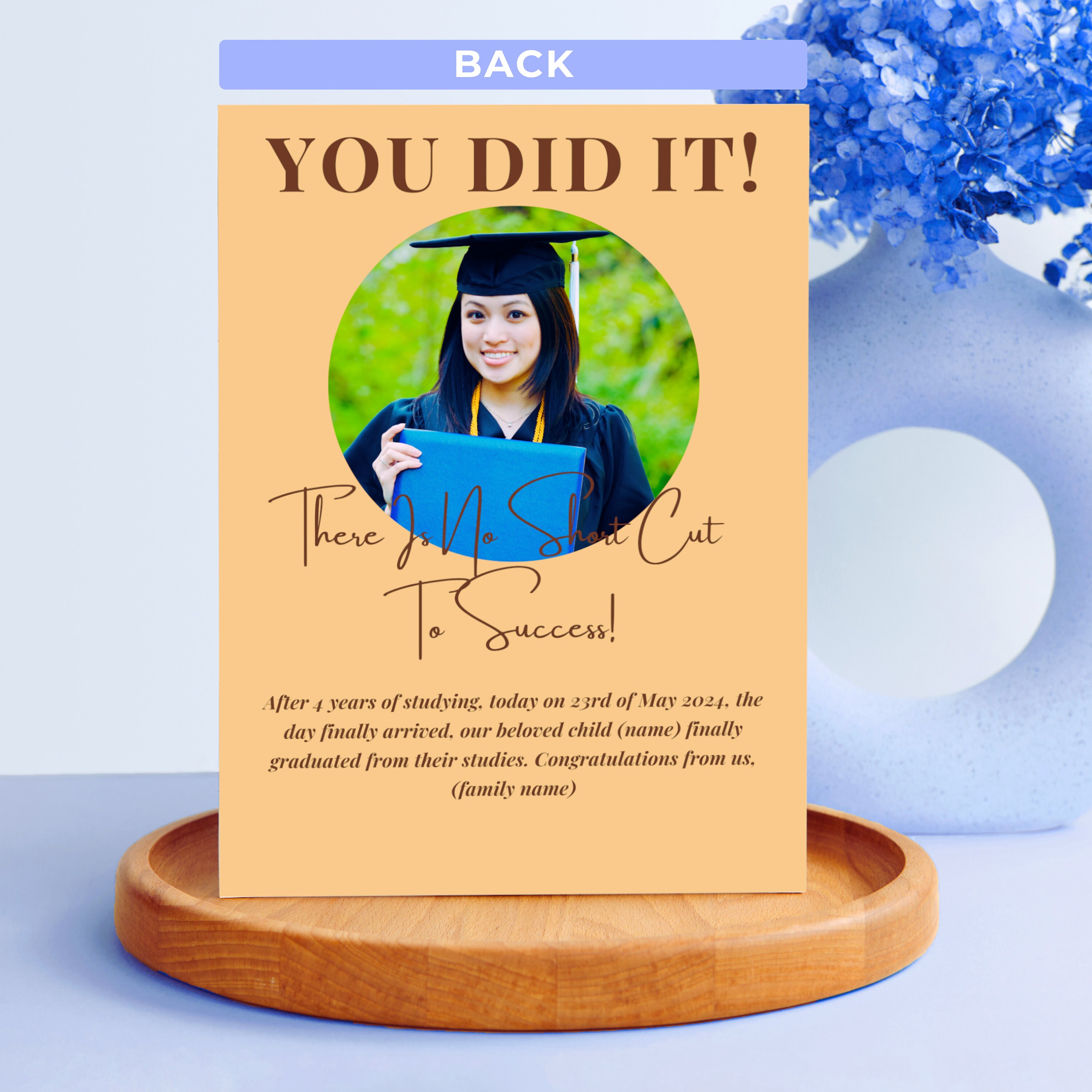 Congratulations on Your Graduation Card, and Congrats on the ...