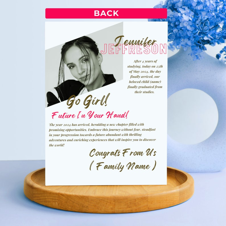 Congratulations on Your Graduation, Future is Await, Don't Be Afraid ...