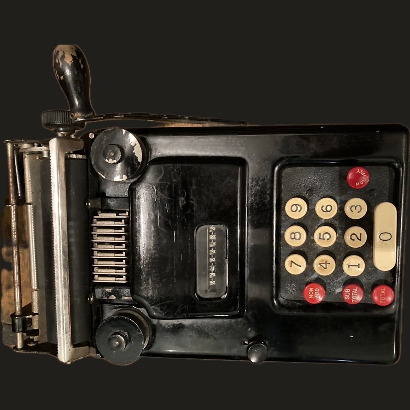 Rare Antique Remington Rand Calculator - Fully Functional 1900s Billing ...