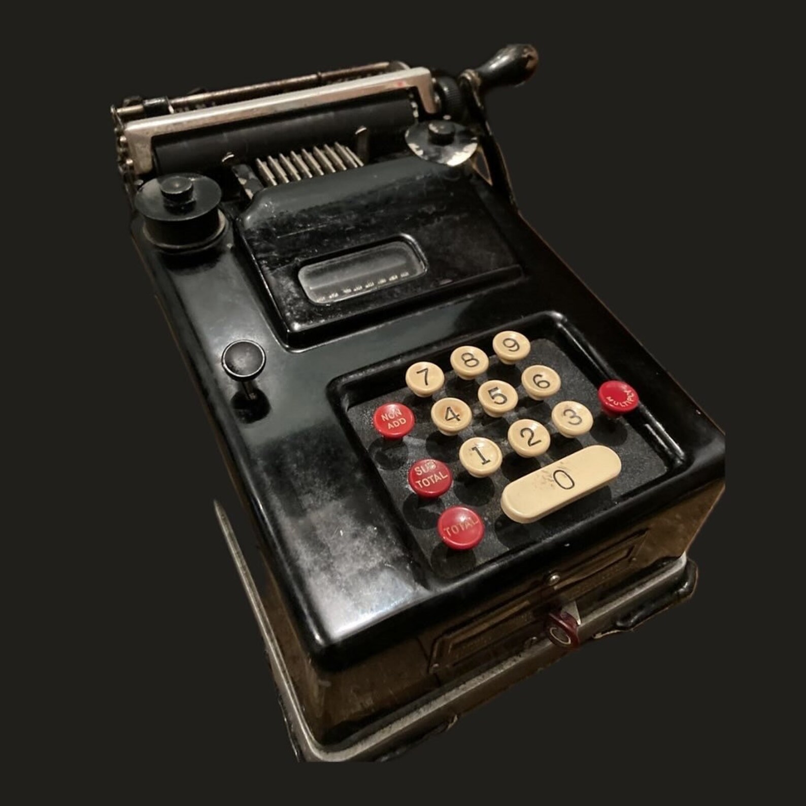 Rare Antique Remington Rand Calculator - Fully Functional 1900s Billing ...