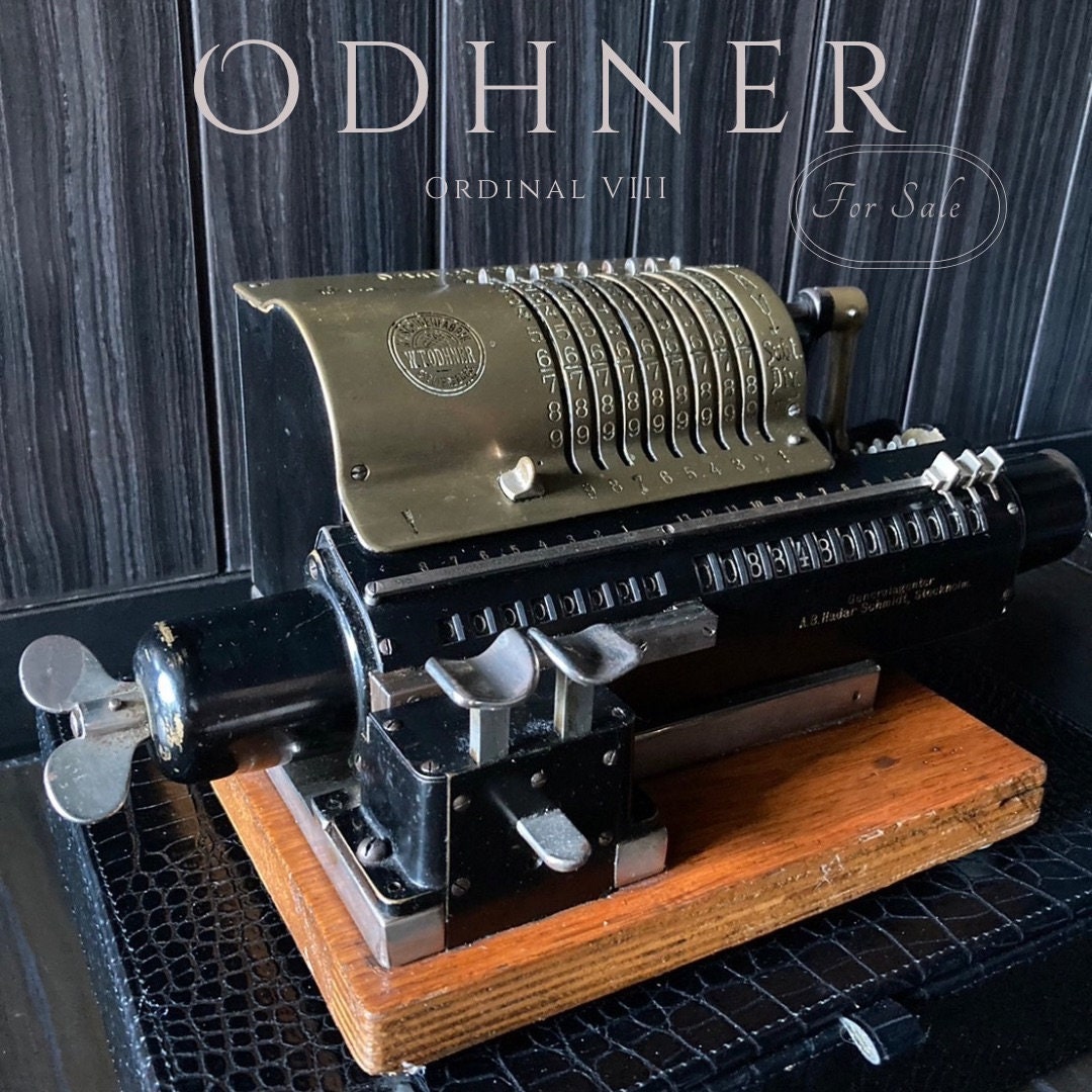 Antique Very Rare the Odhner Arithmometer Mechanical Calculator - Etsy