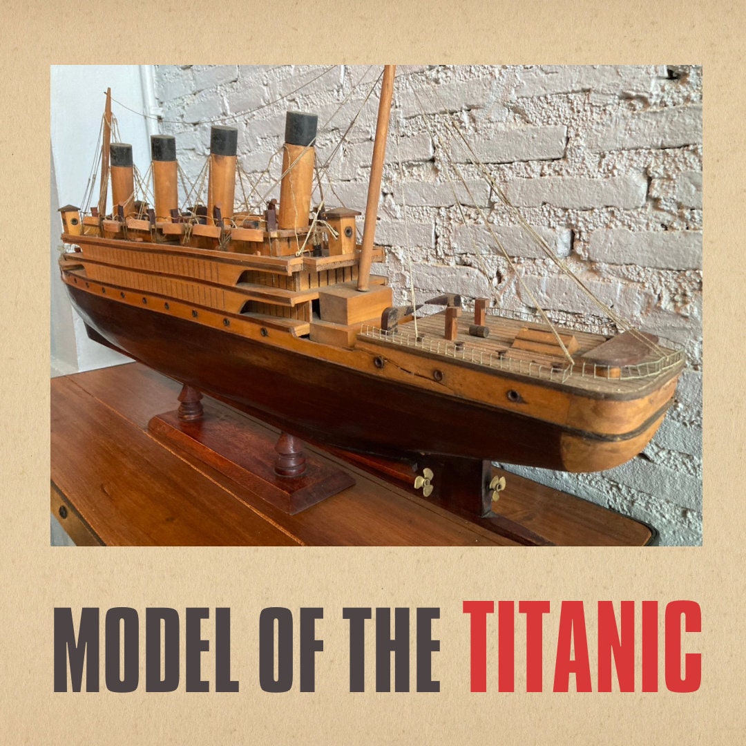 Titanic Model Ship - Etsy
