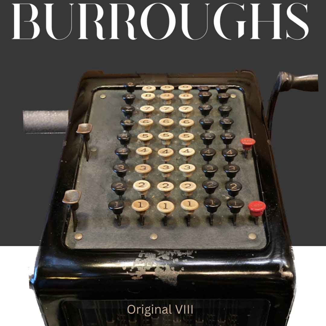 Burroughs Class 6 Antique Mechanical Calculator - Etsy