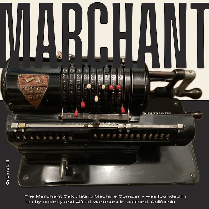 Marchant Model XLA Calculating Machine - Etsy
