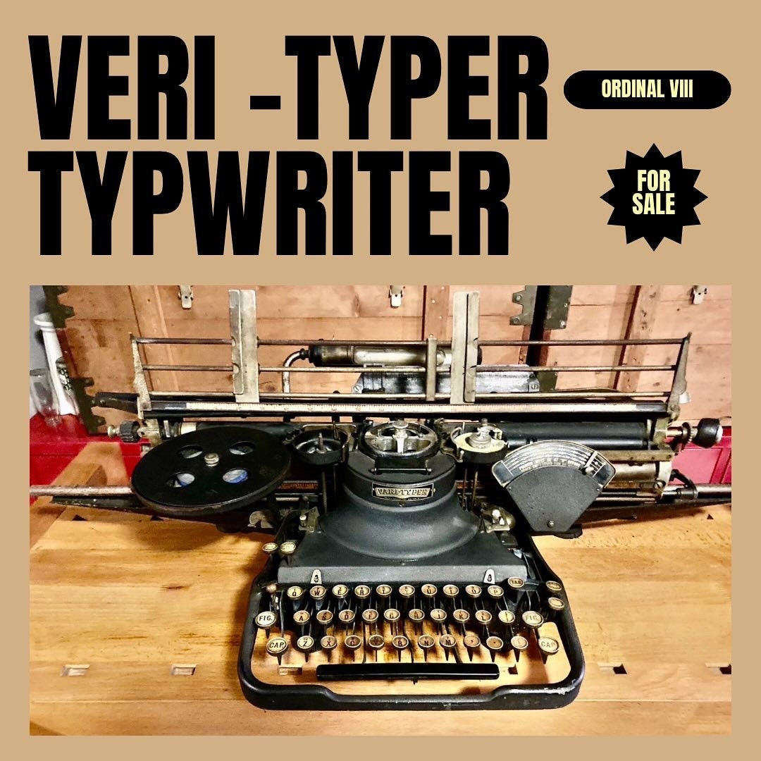 Vintage Vari - Typer Electric Typewriter . - Etsy