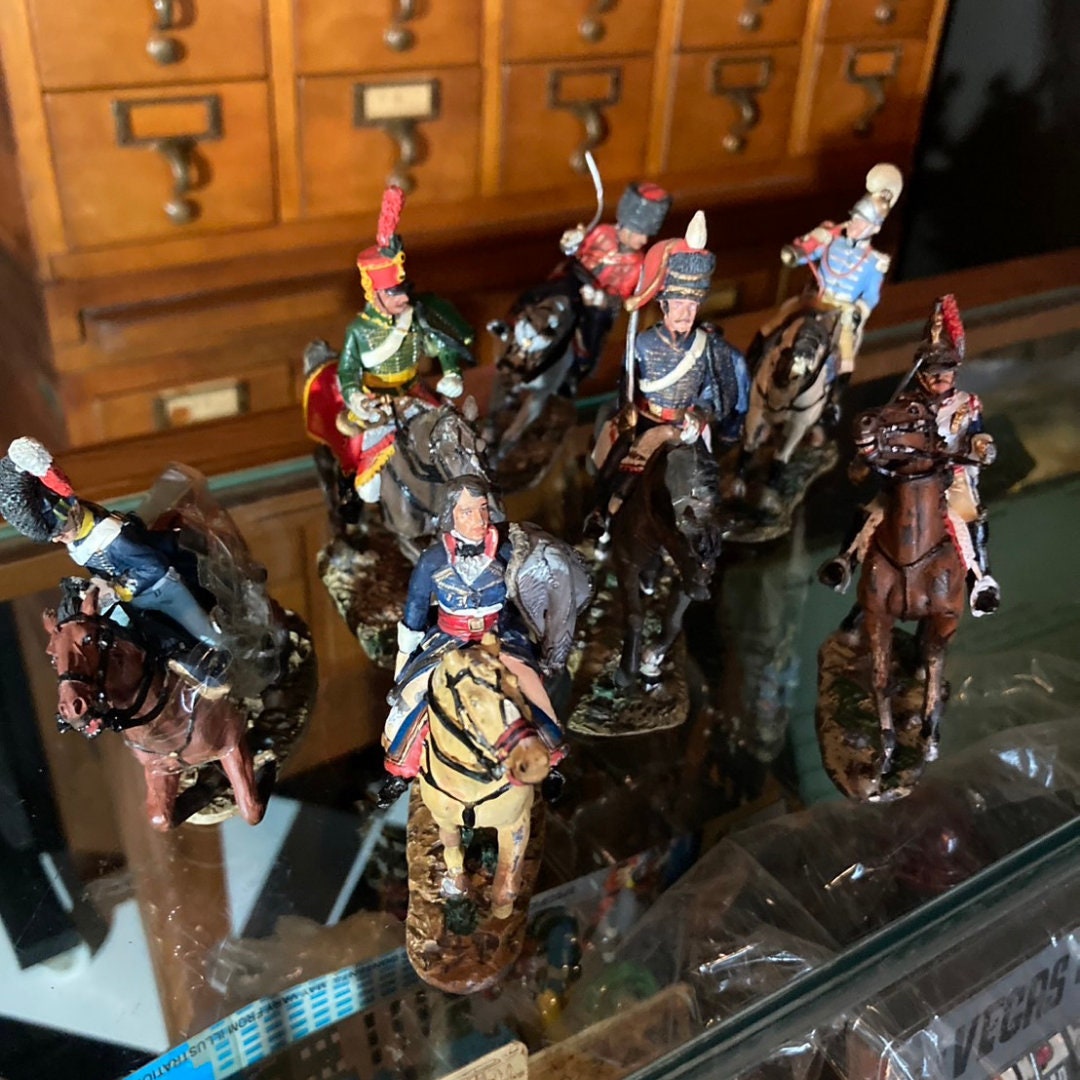 Del Prado Toy Soldiers Cavalry Napoleonic War Officer British Life ...