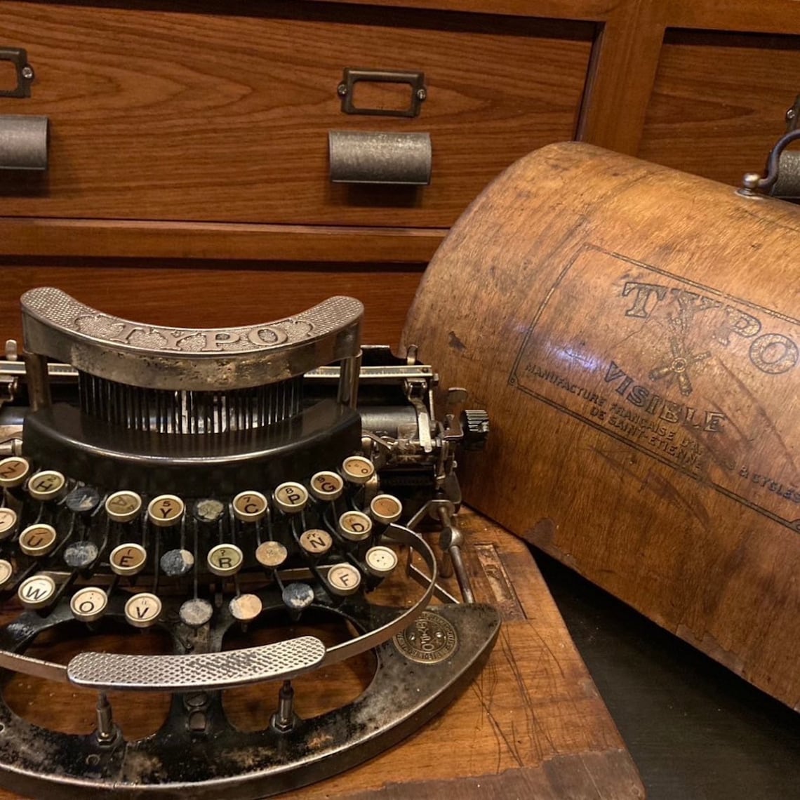 Typewriter Typo Mf Manufacturing Manufrance Circa 1900 - Etsy