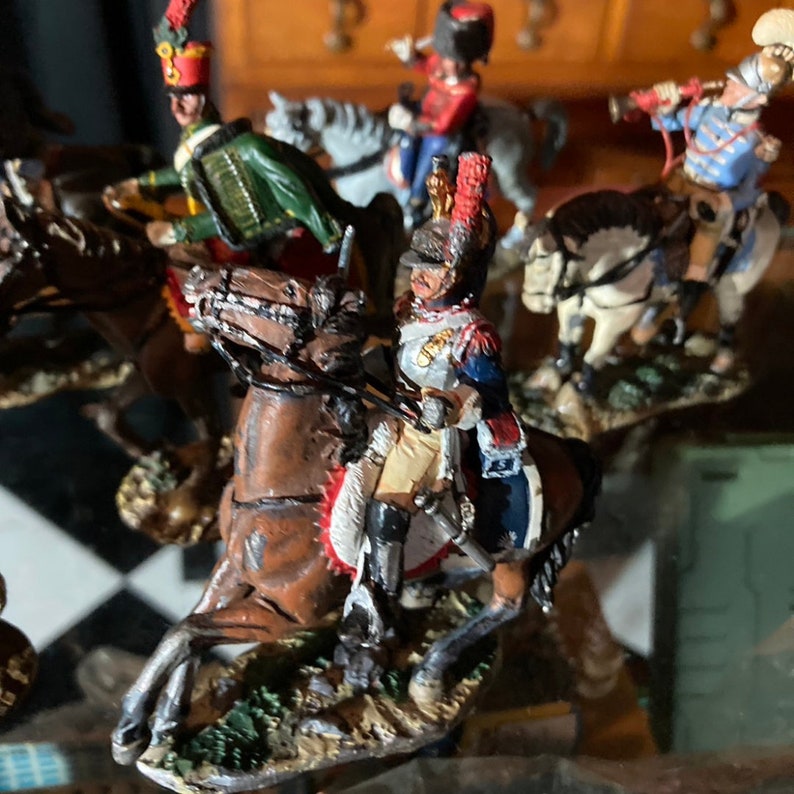 Del Prado Toy Soldiers Cavalry Napoleonic War Officer British Life ...