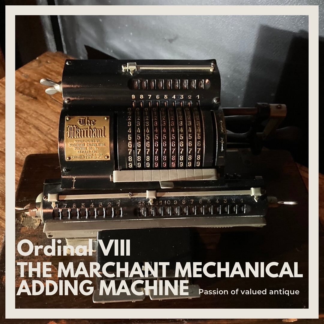 Antique 1916 Marchant Adding Calculating Machine - Etsy
