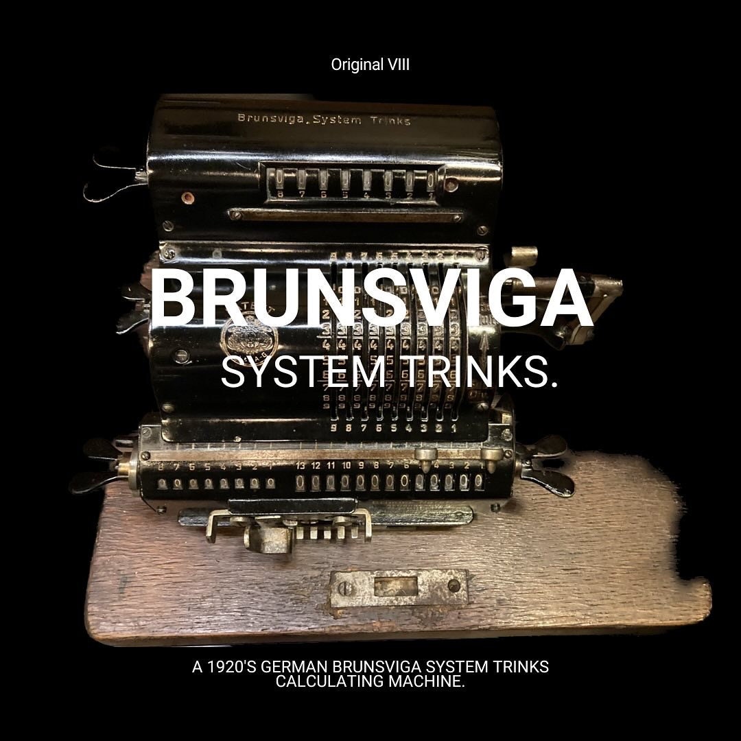 A 1920'S GERMAN Brunsviga System Trinks CALCULATING MACHINE. - Etsy