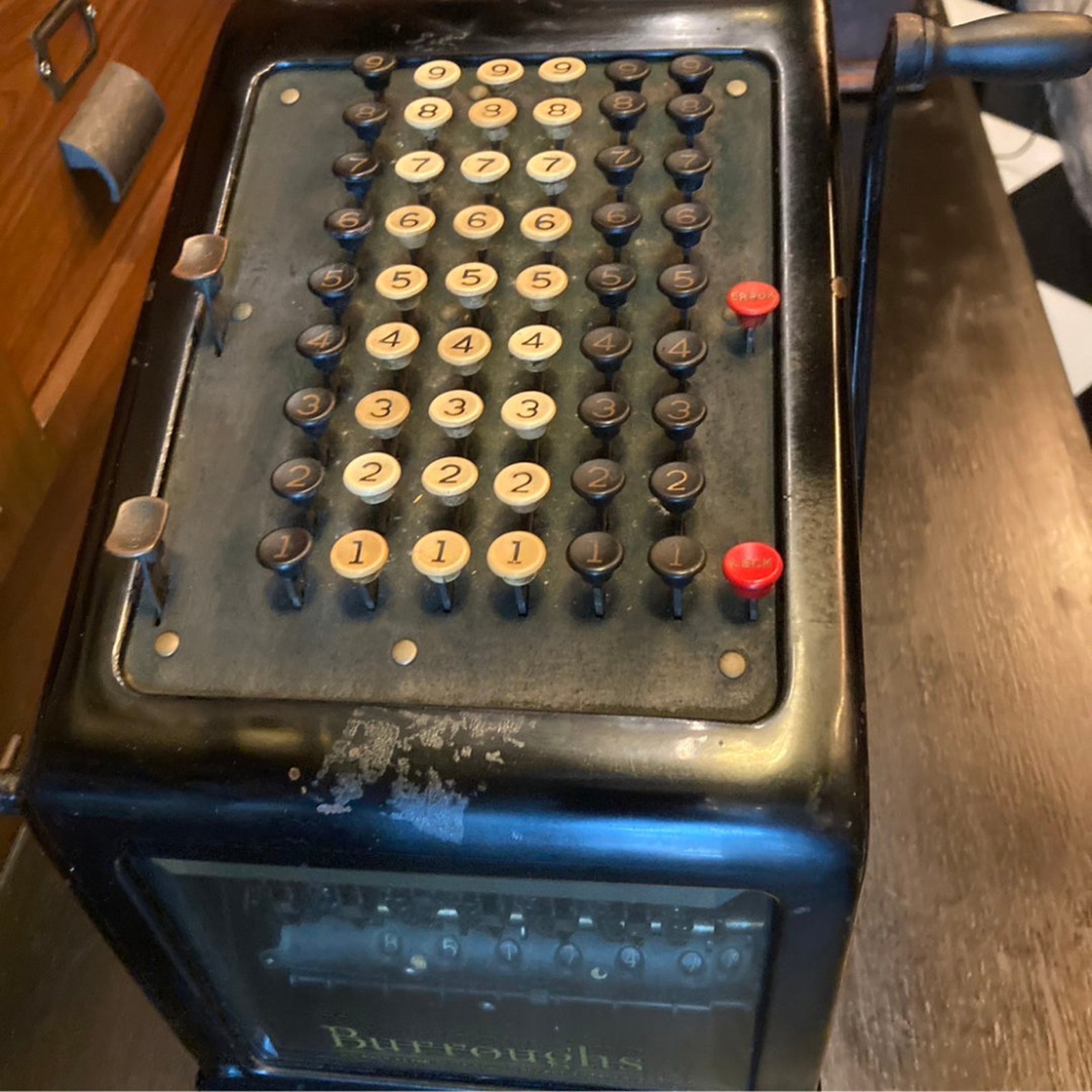 Burroughs Class 6 Antique Mechanical Calculator - Etsy