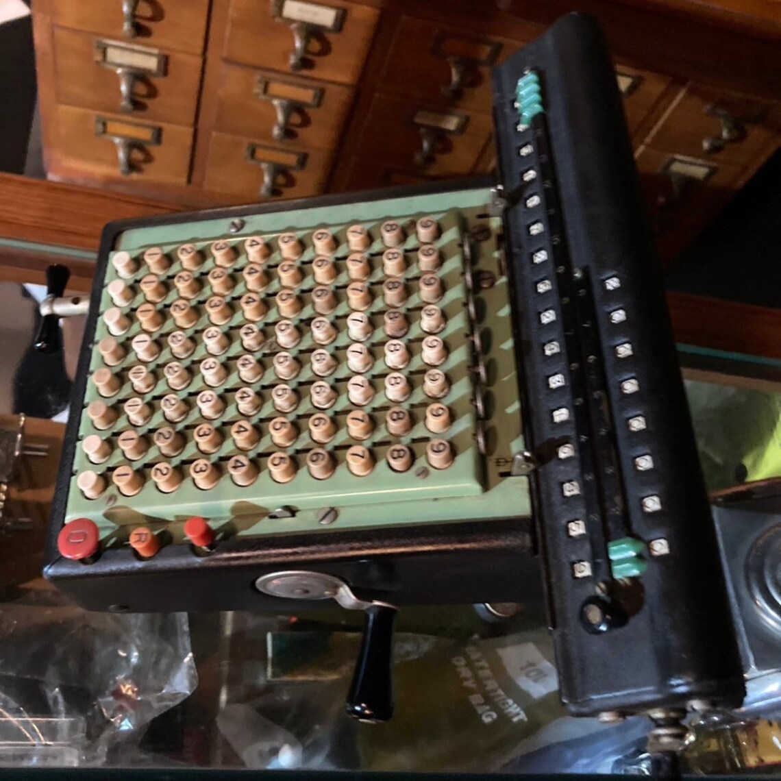 Vintage Monroe Model L Adding Machine Calculating Portable Manual - Etsy