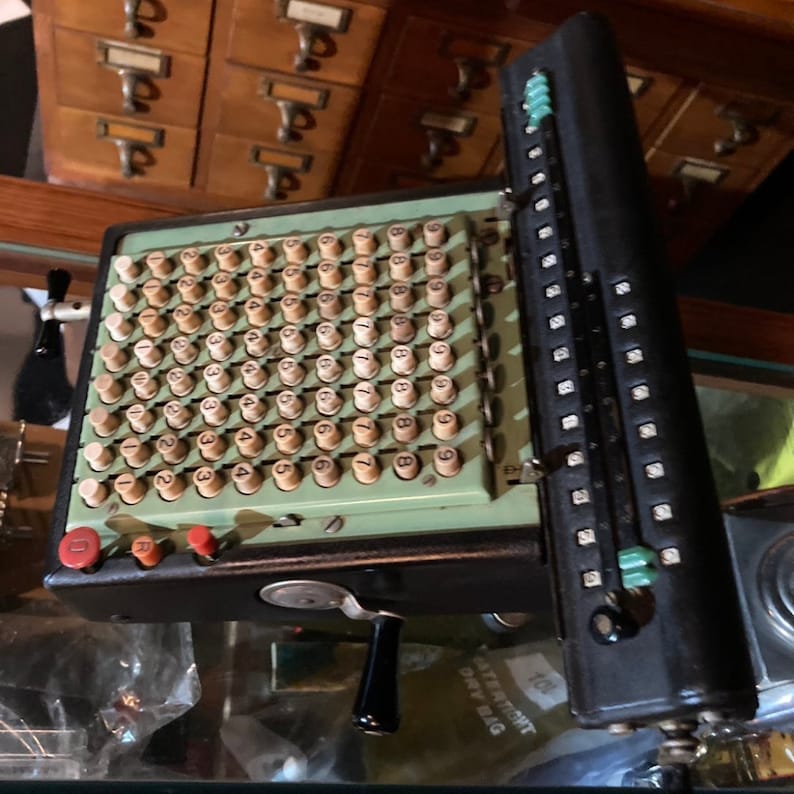 Vintage Monroe Model L Adding Machine Calculating Portable Manual - Etsy