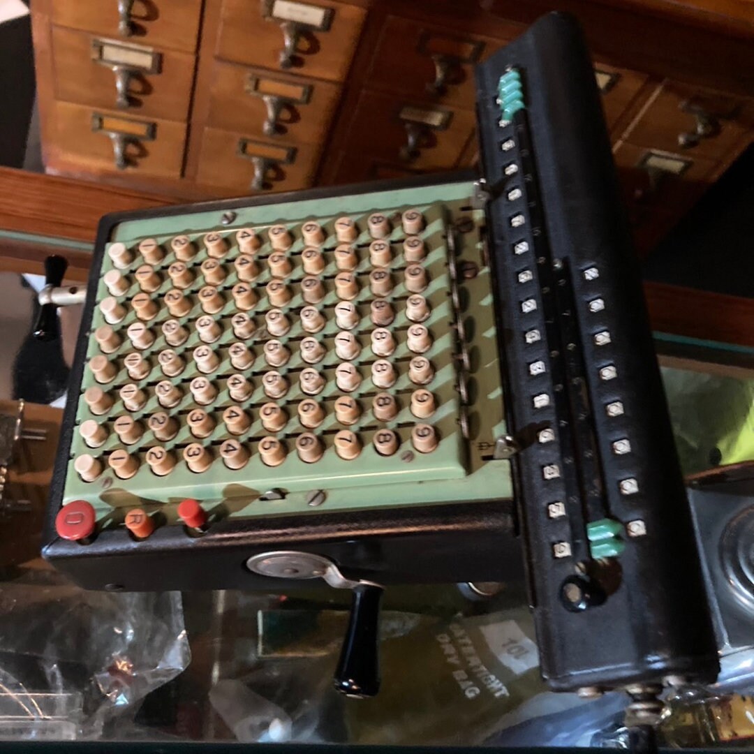 Vintage Monroe Model L Adding Machine Calculating Portable Manual - Etsy
