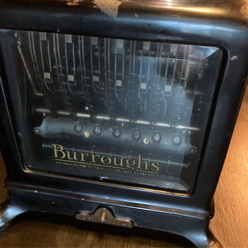 Burroughs Class 6 Antique Mechanical Calculator - Etsy