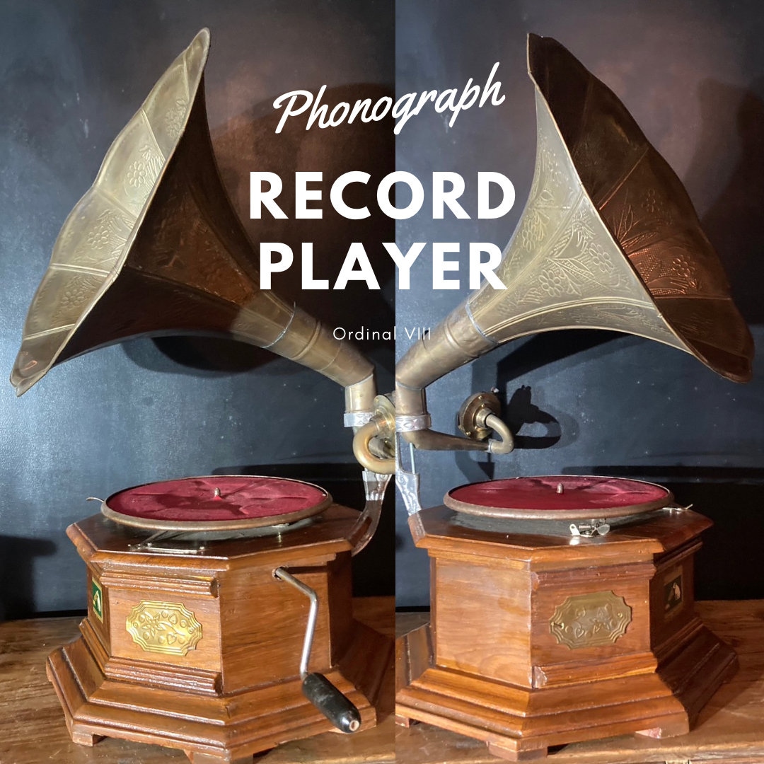 Classic Phonograph RECORD PLAYER - Etsy
