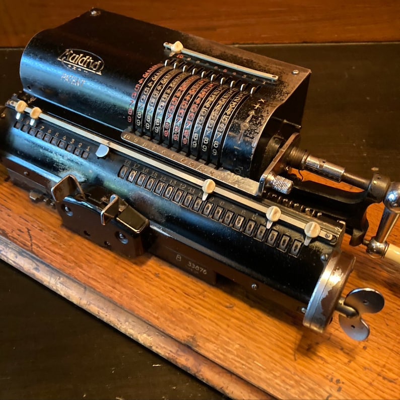 Antique "muldivo" Mechanical Calculator or Adding Machine. - Etsy