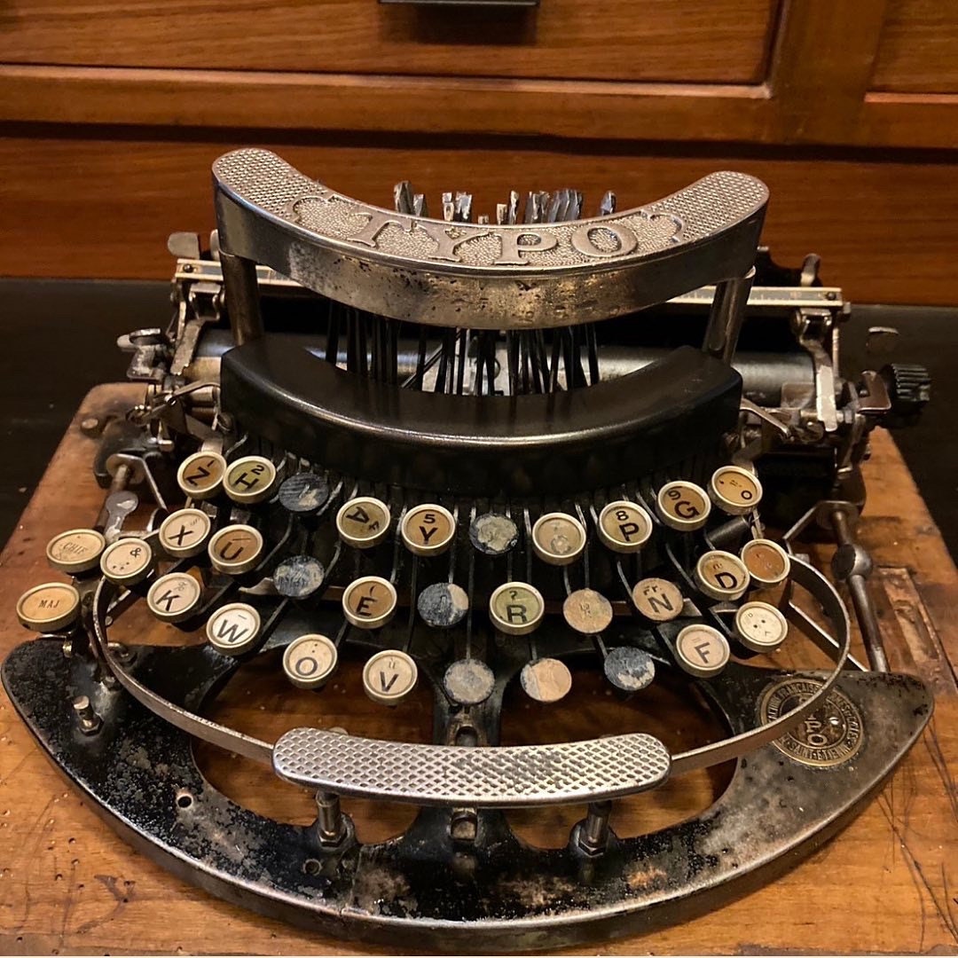 Typewriter Typo Mf Manufacturing Manufrance Circa 1900 - Etsy