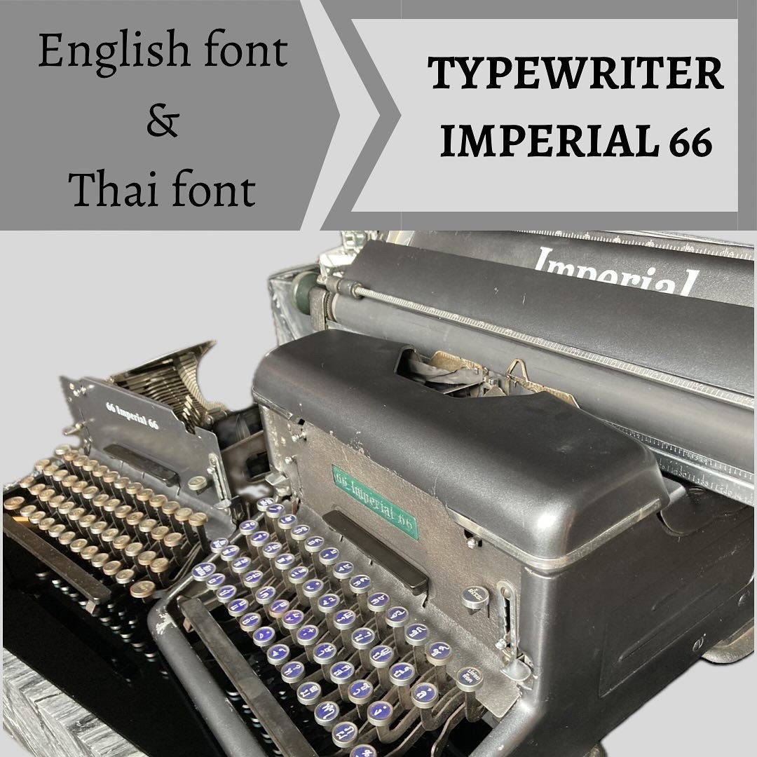 1961 Imperial 66 Vintage Portable Typewriter. - Etsy