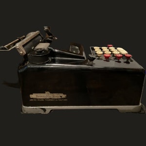 Rare Antique Remington Rand Calculator - Fully Functional 1900s Billing ...
