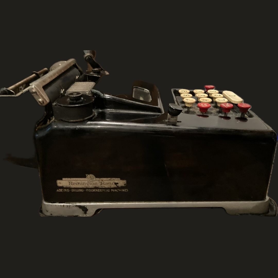 Rare Antique Remington Rand Calculator - Fully Functional 1900s Billing ...
