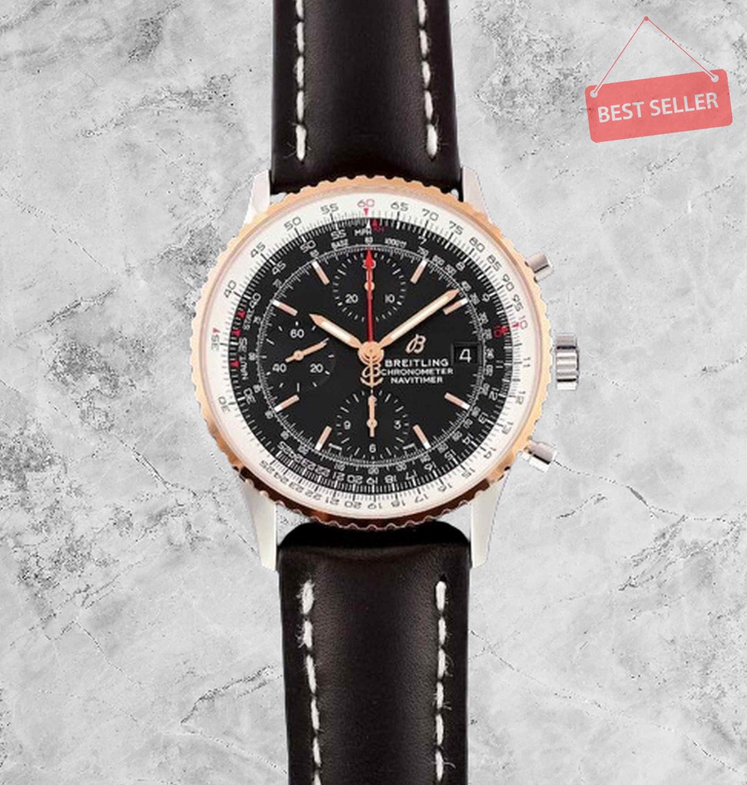Leather Design Navitimer 1 Chronograph 41mm - Etsy