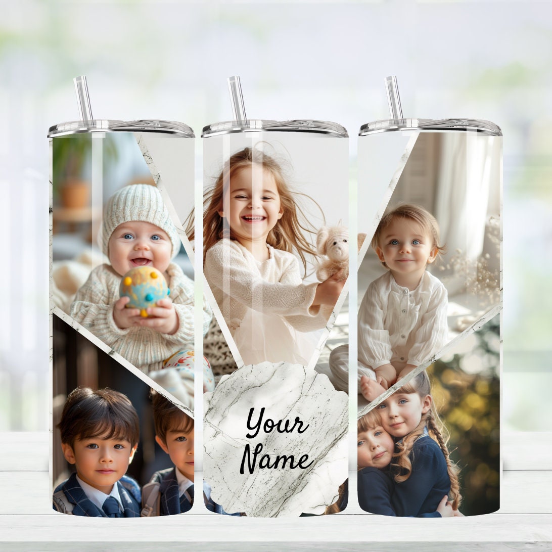 15 Add Your Own Photo Tumbler Wrap Bundle, Own Photo Self Editable ...