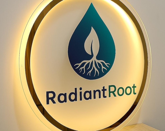 Custom Backlit Sign | Custom Acrylic Sign | Illuminated Logo Sign ...