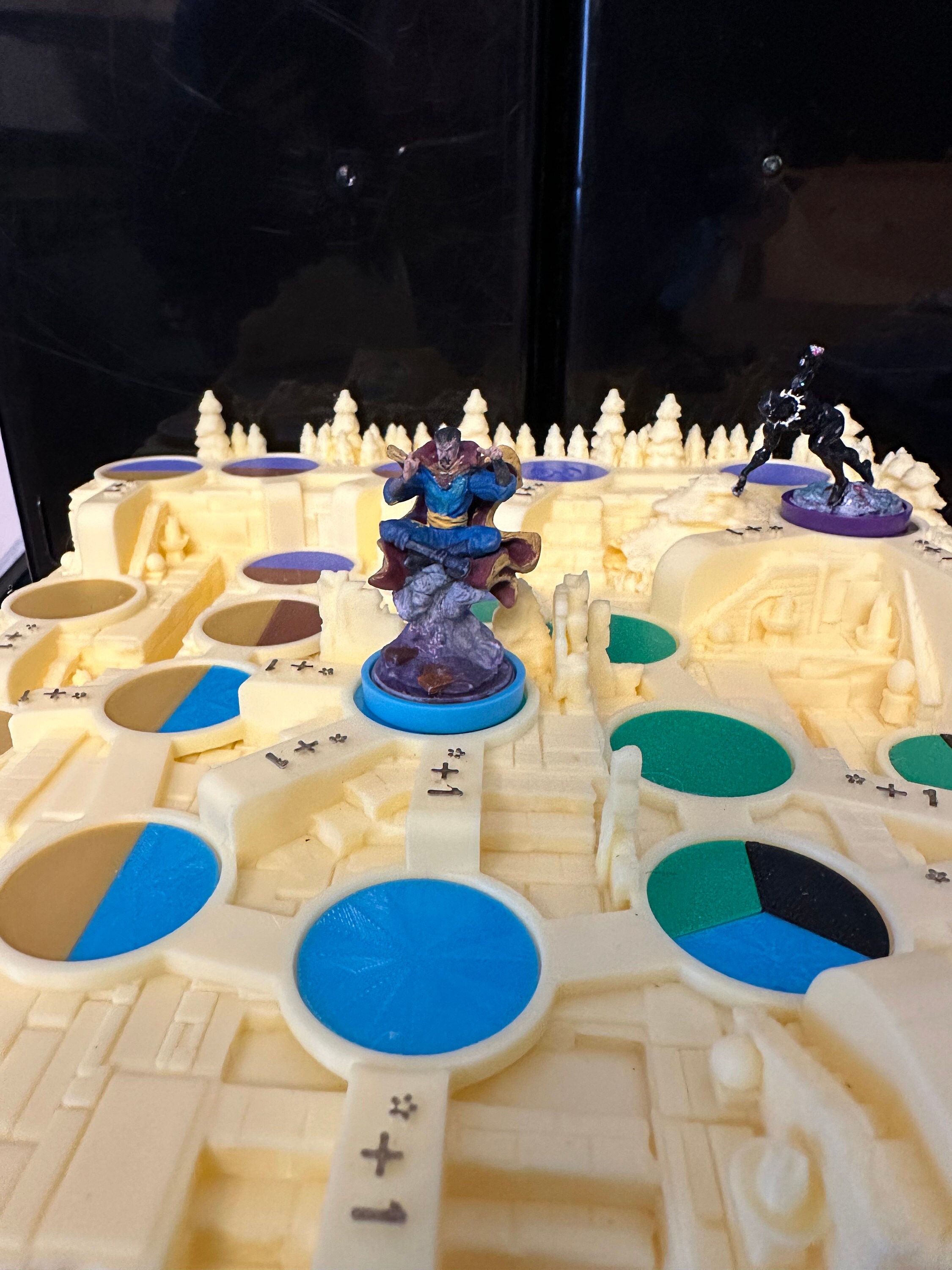 3d Unmatched Inspired 4 Player Hanging Gardens Board. (volume 2) - Etsy