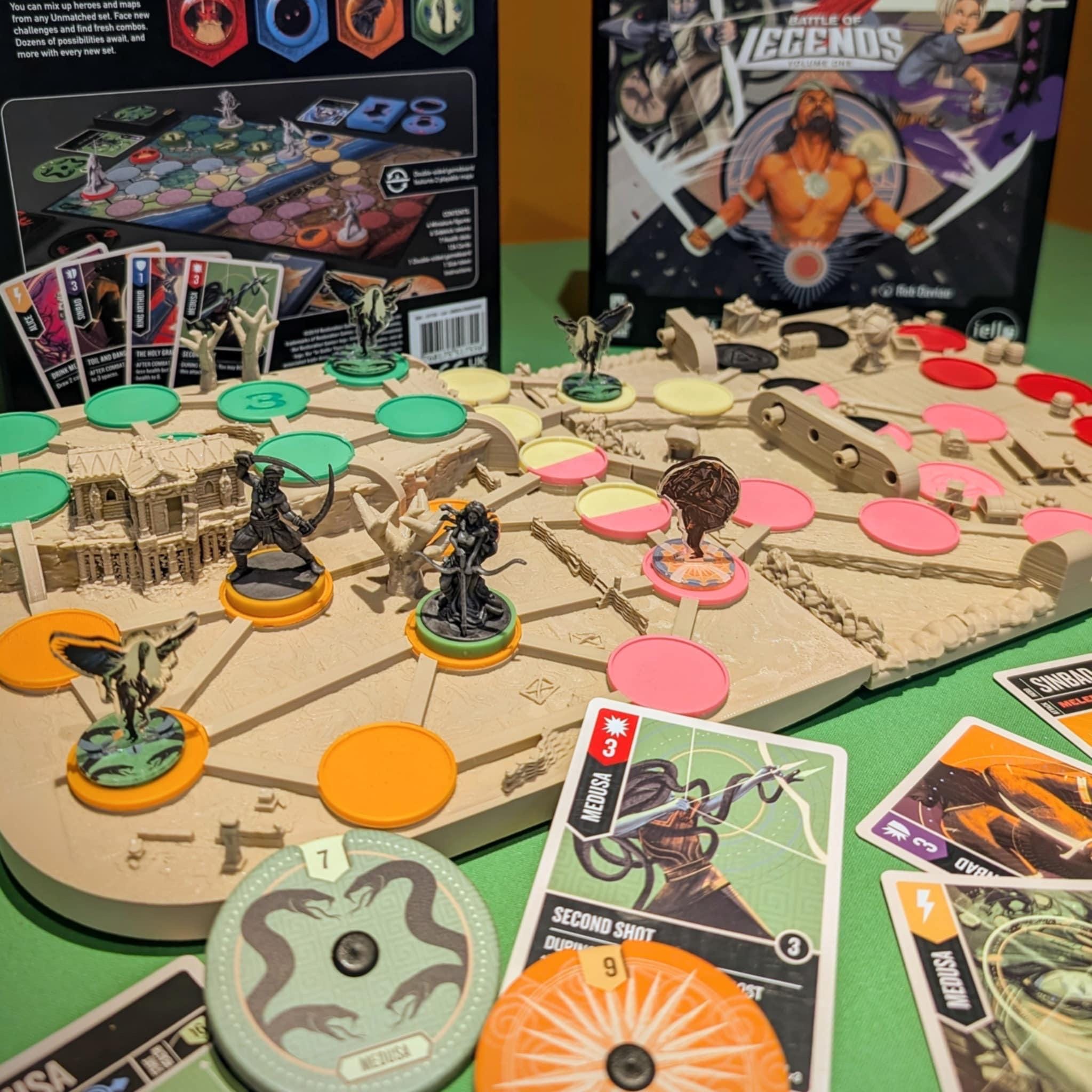 Sarpedon Inspired Unmatched 3d Board - Etsy