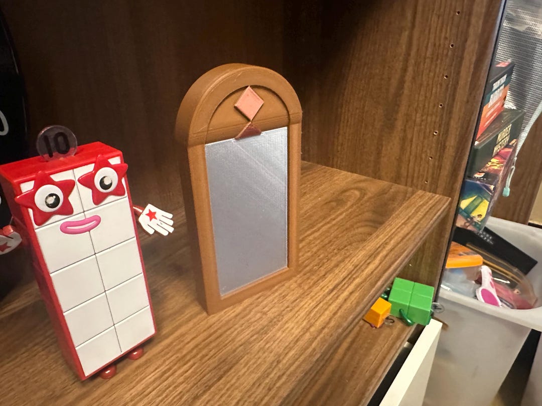 Numberland Magic Mirror Model. STL for 3d Printer - Etsy