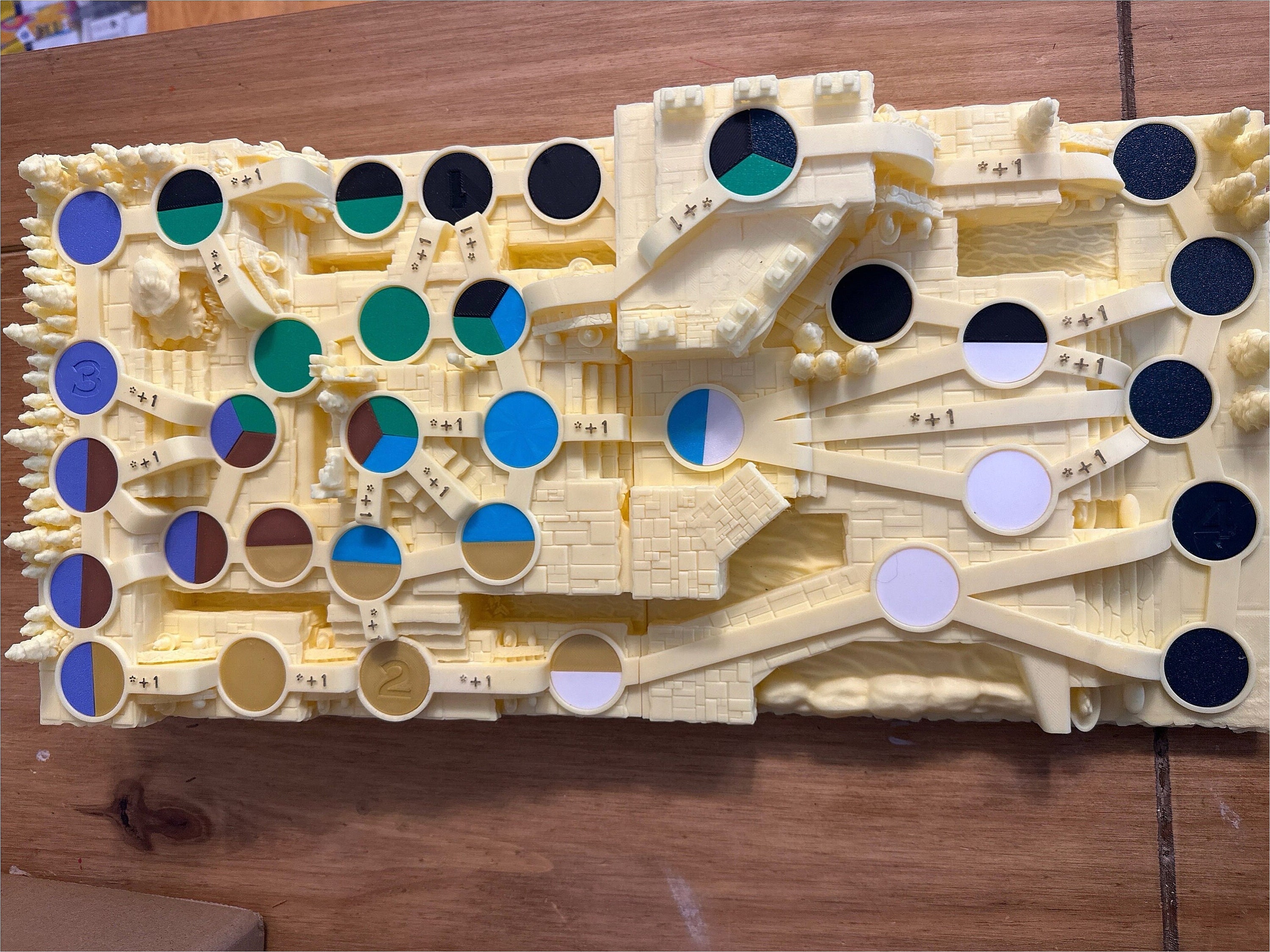 3d Unmatched Inspired 4 Player Hanging Gardens Board. (volume 2) - Etsy