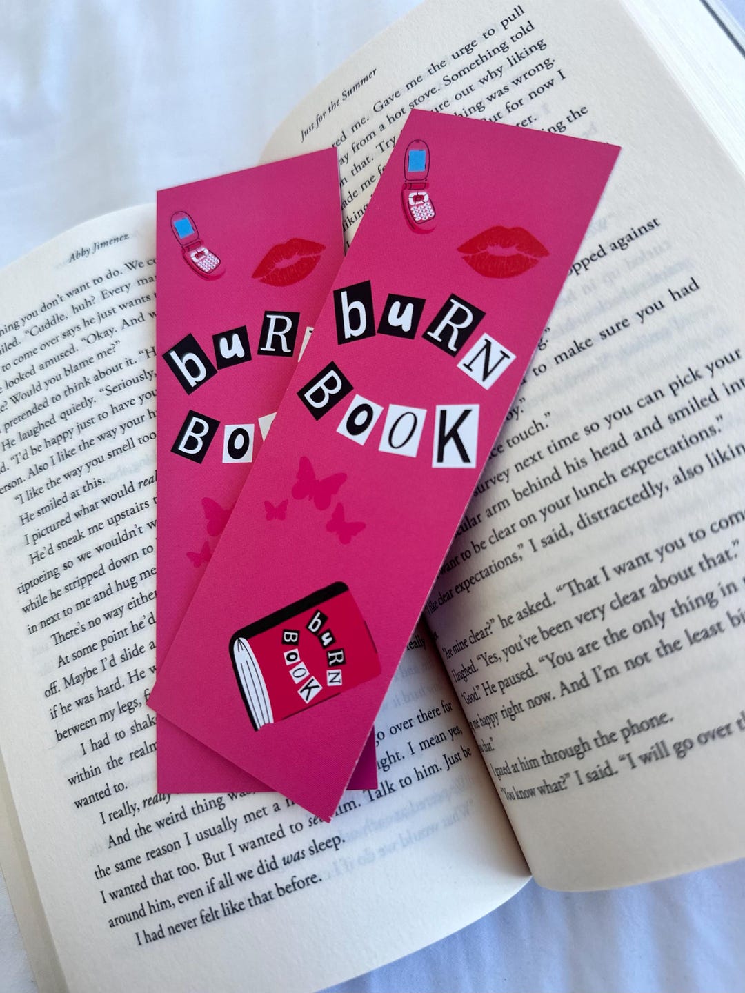 Burn Book, Bookmark, Reading Accessory, Bookish Merchandise, Pop ...