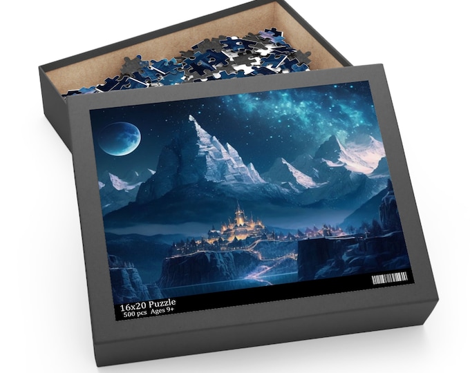 ACOTAR Inspired Puzzle, Velaris City of Starlight 120, 252, 500-piece ...