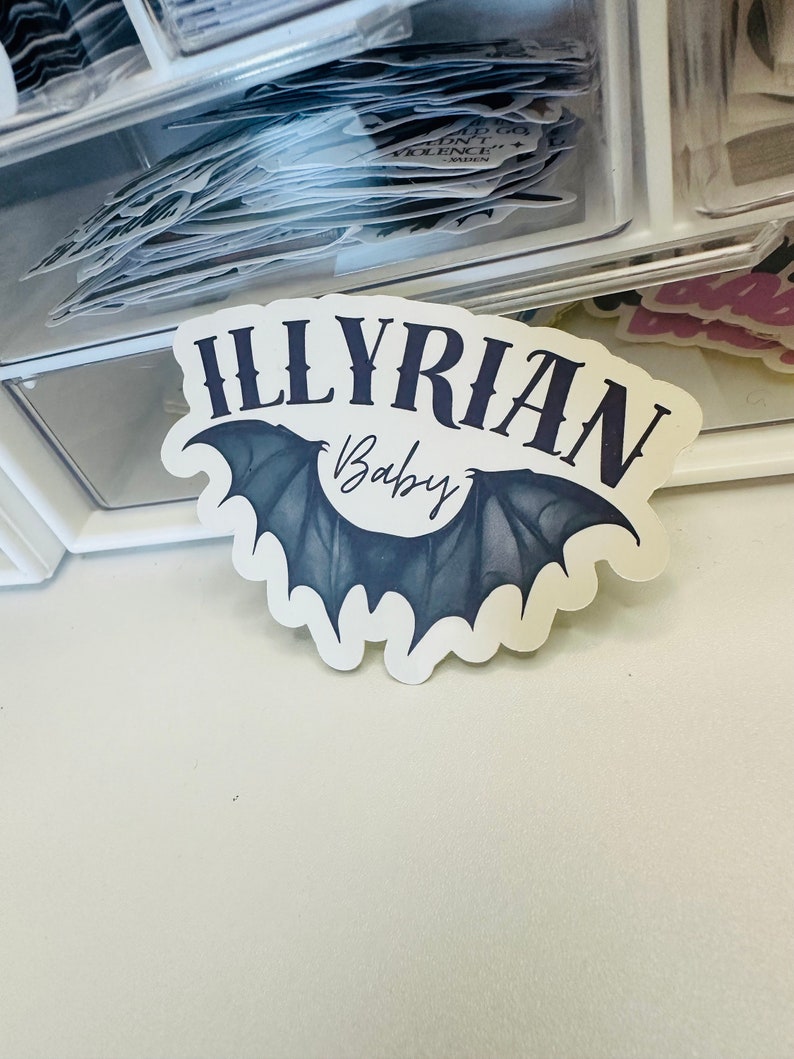 ACOTAR Illyrian Baby Vinyl Water Proof Stickers, Booktok, Gift - Etsy