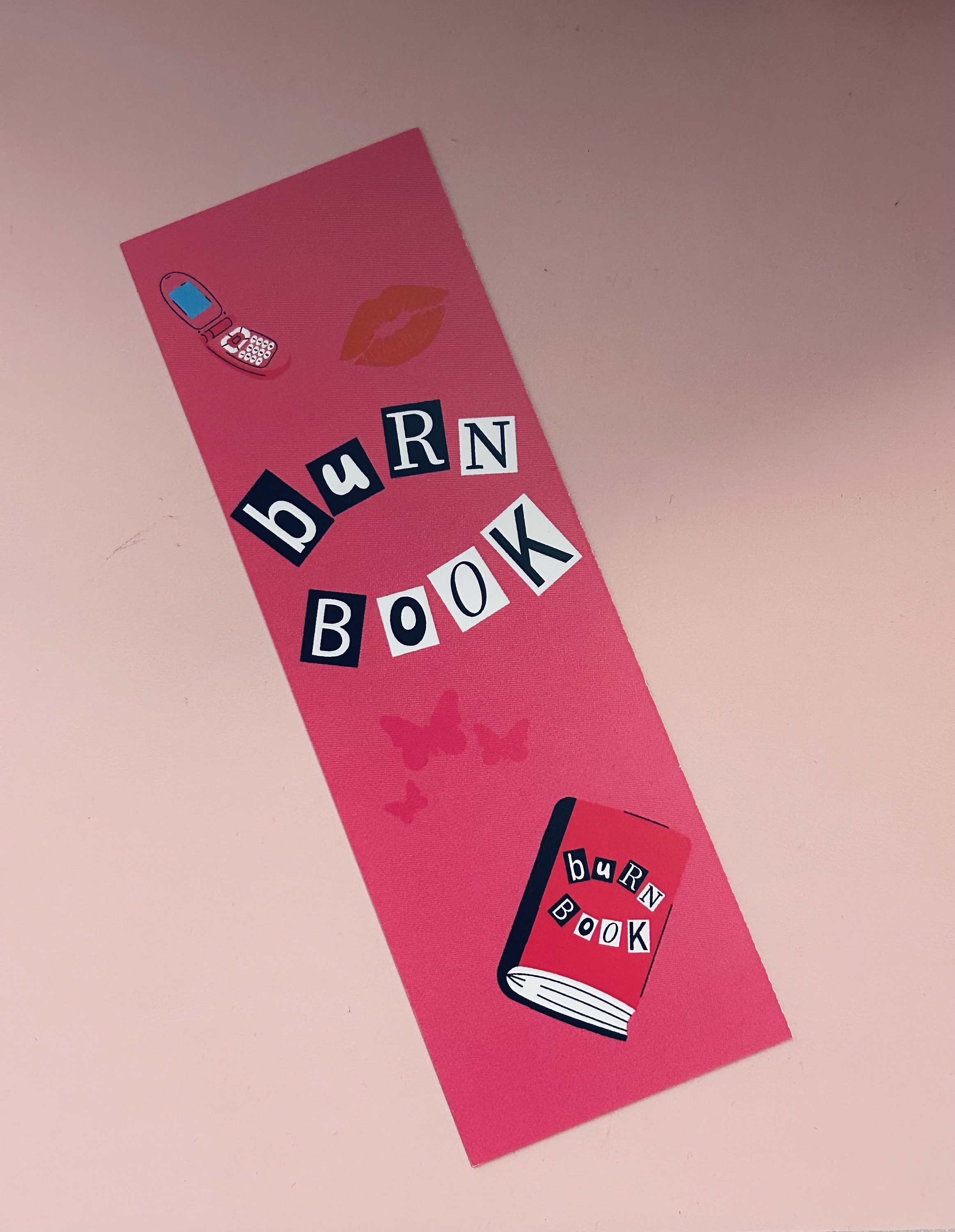 Burn Book, Bookmark, Reading Accessory, Bookish Merchandise, Pop ...
