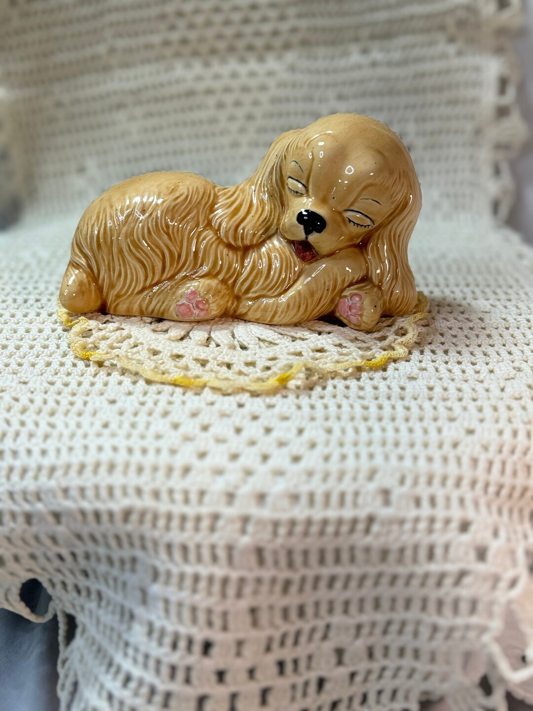 Vintage Holland Mold Spaniel Dog Puppy Figurine - Etsy
