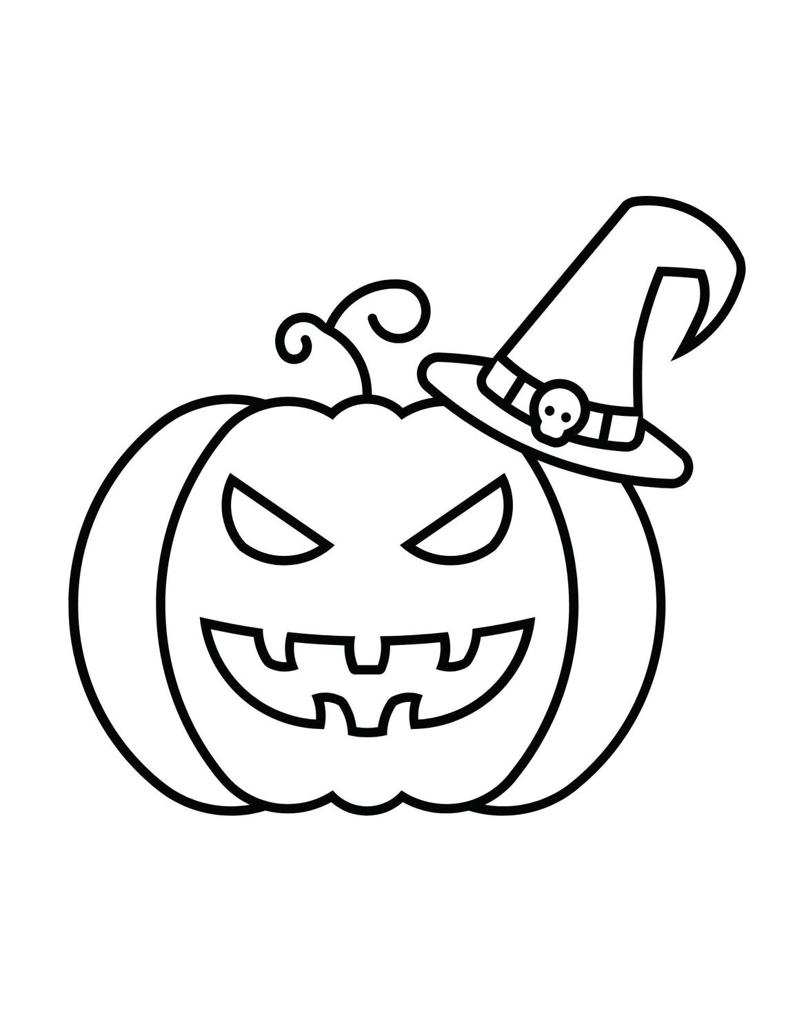 Jack-o-lantern Coloring Pages - Etsy