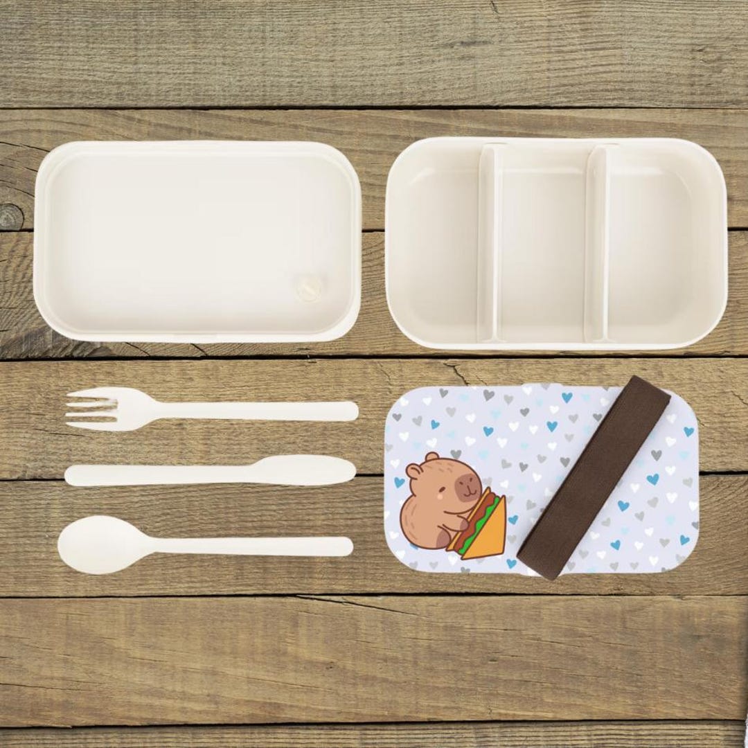 Capybara Bento Lunch Box - Etsy