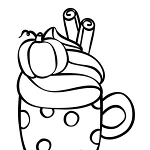 Fun Fall Coloring Pages for Kids - Etsy