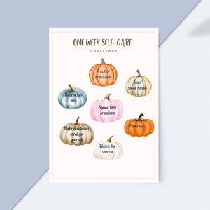 Fall Self Care Challenge - Etsy