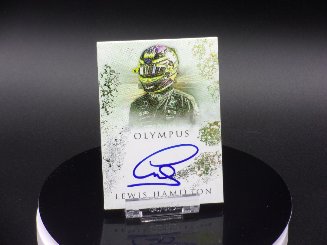Personalized Olympus Lewis Hamilton Card. Number 01/05 - Etsy