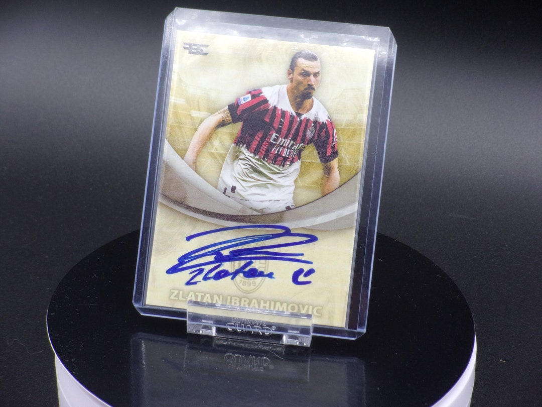Zlatan Ibrahimovic Personalized Card With Autograph - Etsy