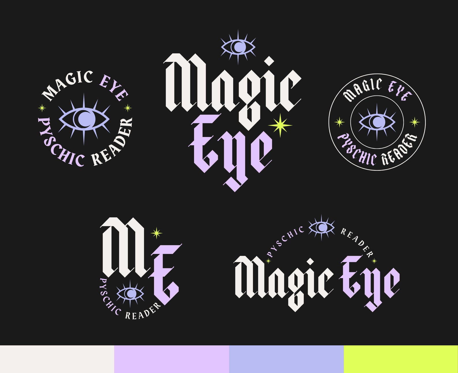 Editable Logo: Canva Logo Template, Tarot Logo Design, Mystical Logo ...