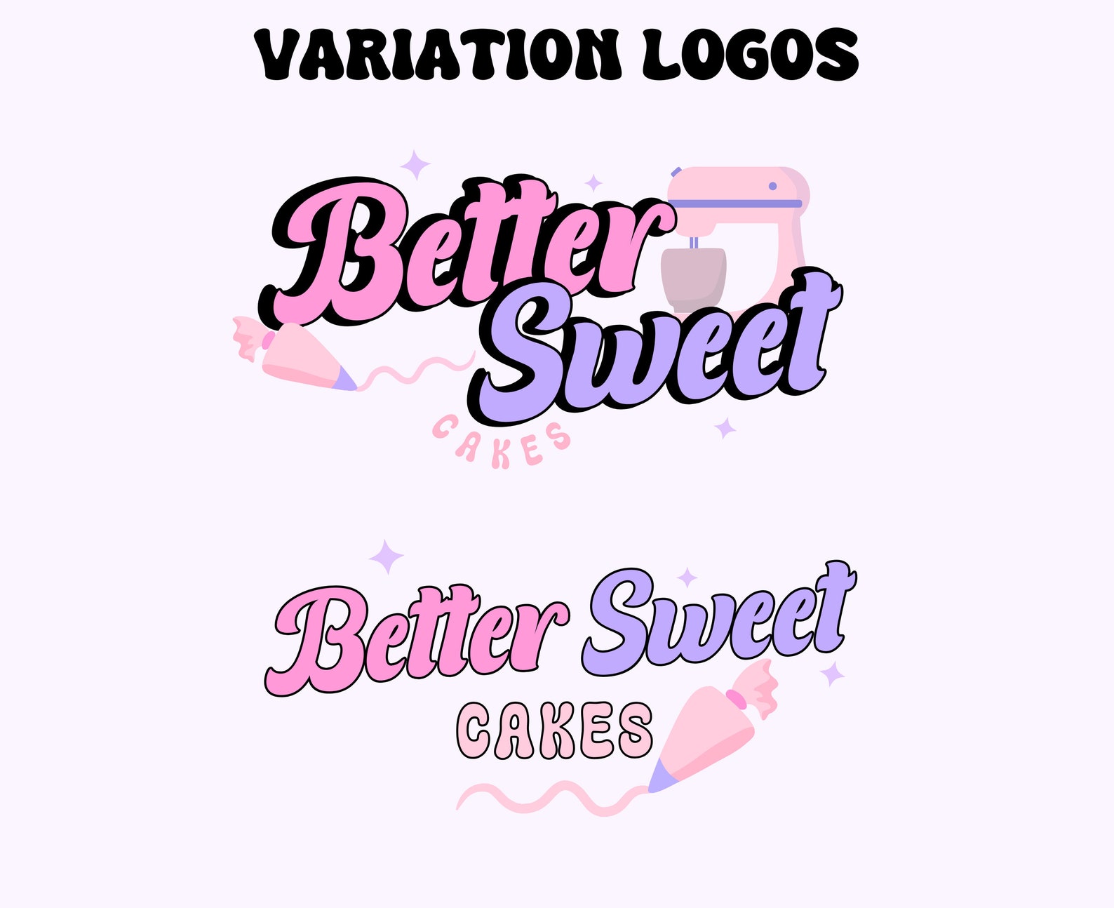 DIY Cake Baker Logo: Editable Logo Design, Bakery Logo Design, Canva ...