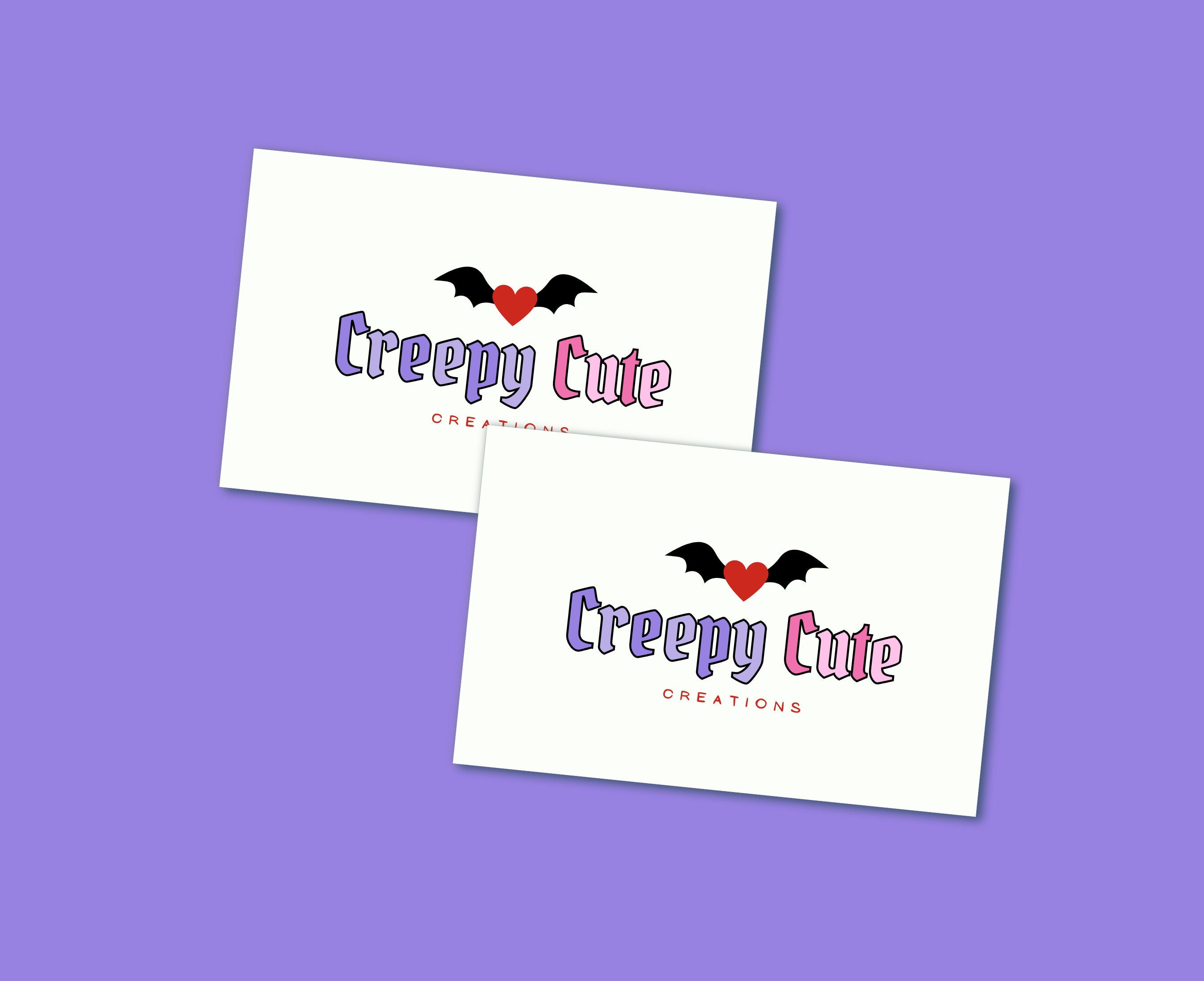Editable Logo: Creepy Branding, Playful Logo, Spooky Logo, DIY Canva ...