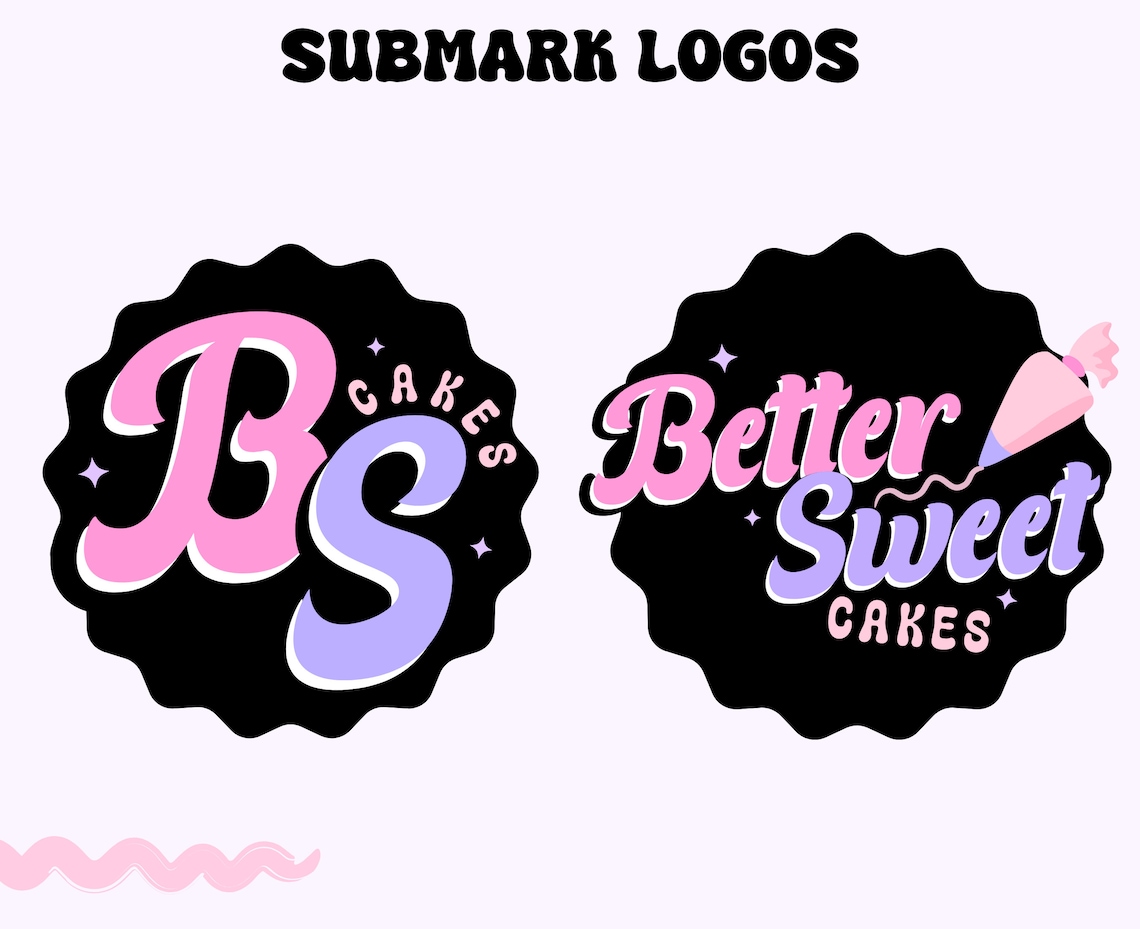 DIY Cake Baker Logo: Editable Logo Design, Bakery Logo Design, Canva ...