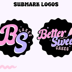DIY Cake Baker Logo: Editable Logo Design, Bakery Logo Design, Canva ...